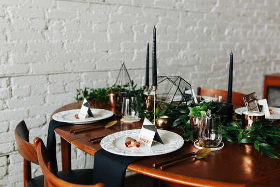 Modern dinner party | Wedding & Party Ideas | 100 Layer Cake