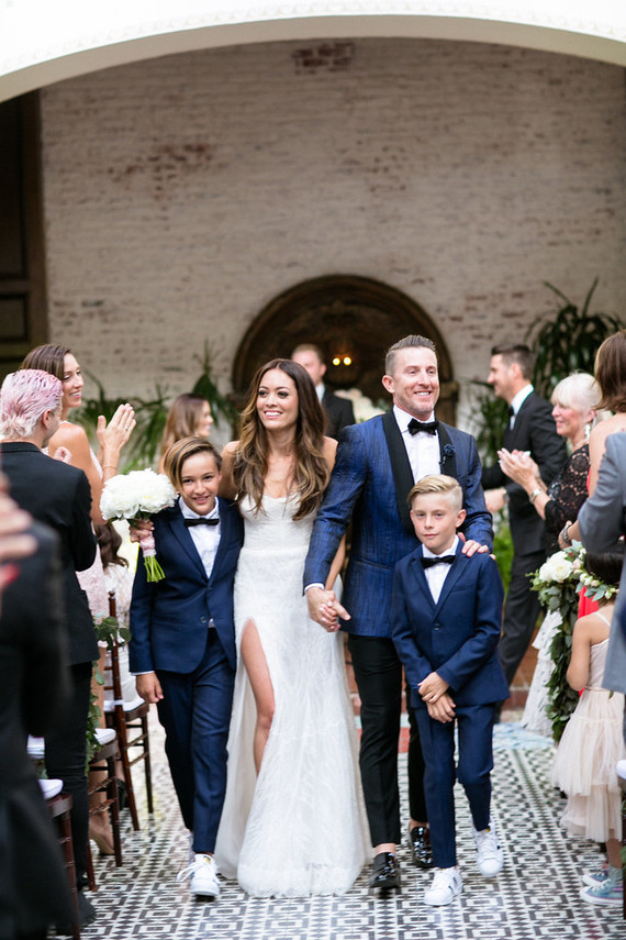 just married with their sons | Wedding & Party Ideas | 100 Layer Cake