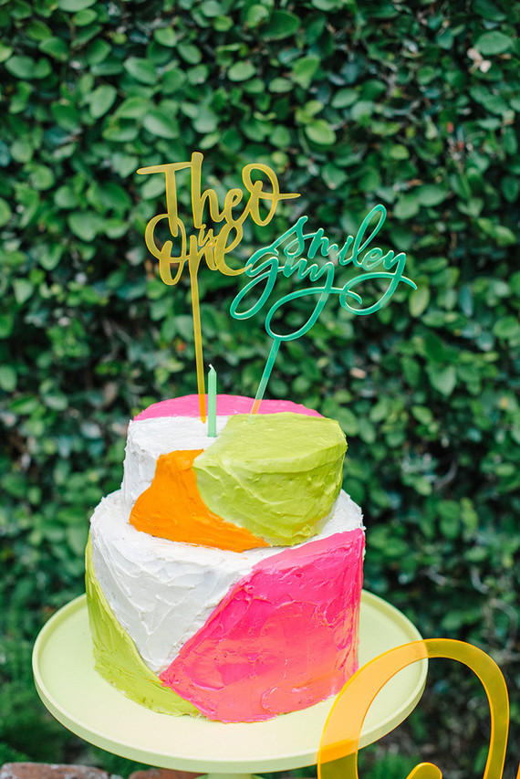 Neon 1st birthday ideas | Wedding & Party Ideas | 100 Layer Cake