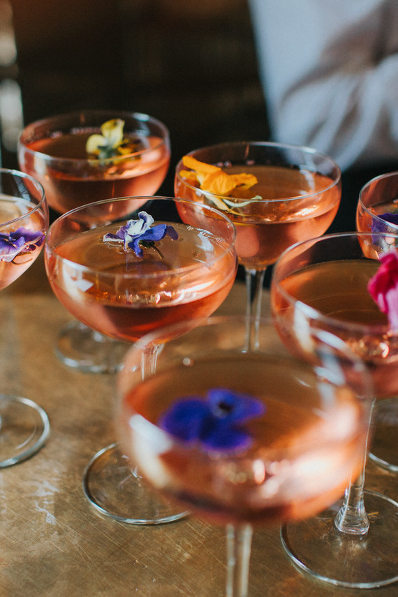 Floral cocktails | Wedding & Party Ideas | 100 Layer Cake