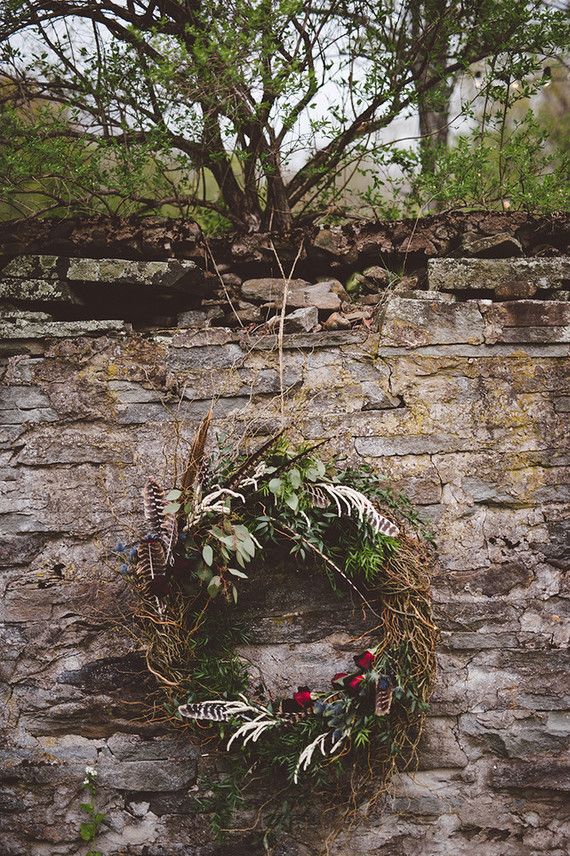 Rustic wreath | Wedding & Party Ideas | 100 Layer Cake