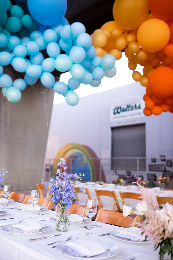 Balloon party decor | Wedding & Party Ideas | 100 Layer Cake