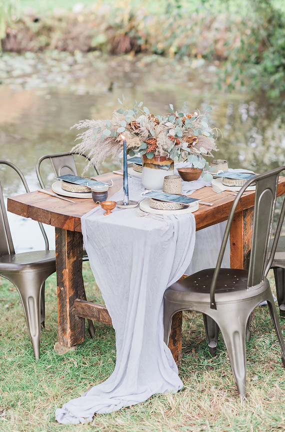 Indigo coastal wedding inspiration | Wedding & Party Ideas | 100 Layer Cake