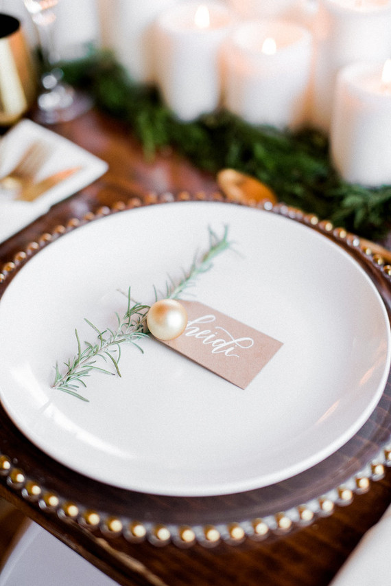 neutral christmas decor | Wedding & Party Ideas | 100 Layer Cake