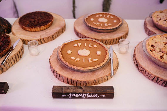 Pie table | Wedding & Party Ideas | 100 Layer Cake