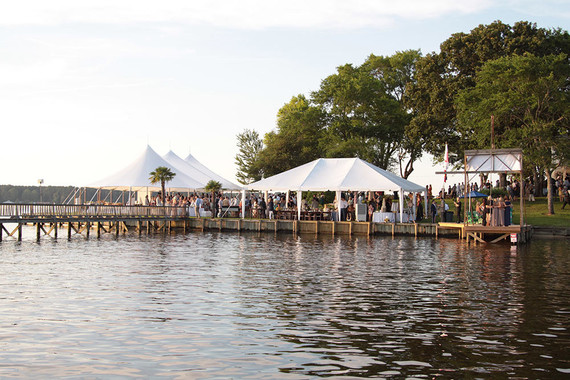 lakeside wedding reception | Wedding & Party Ideas | 100 Layer Cake
