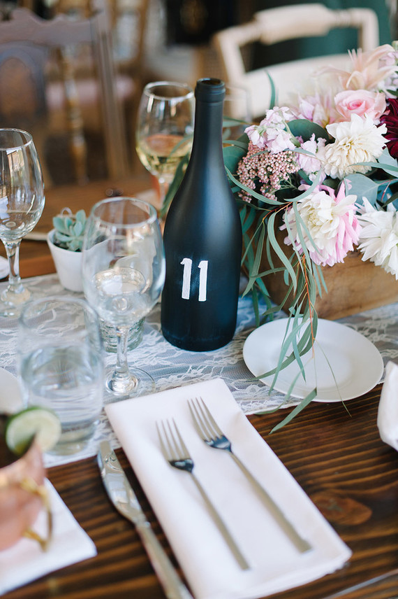 DIY table numbers | Wedding & Party Ideas | 100 Layer Cake