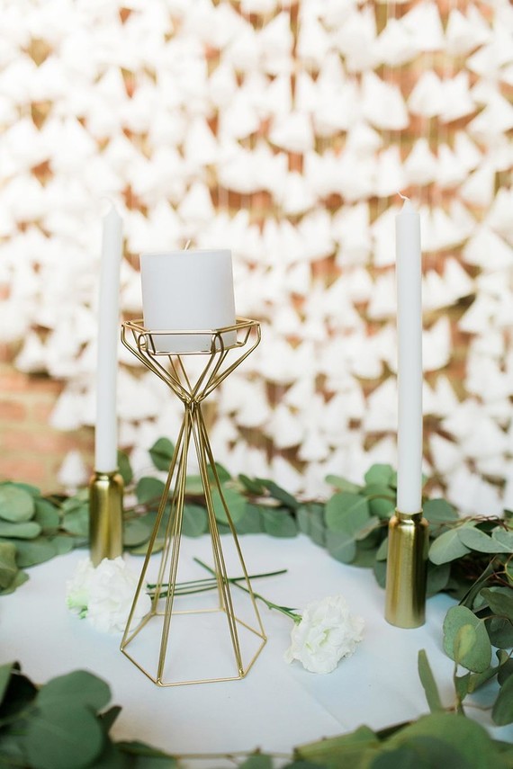 Geometric wedding decor | Wedding & Party Ideas | 100 Layer Cake