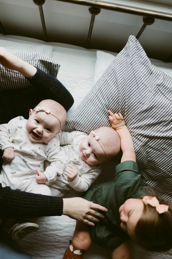 twin family photos | Wedding & Party Ideas | 100 Layer Cake