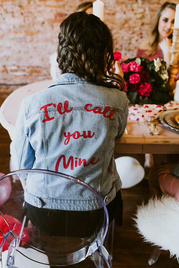 Custom jean jacket | Wedding & Party Ideas | 100 Layer Cake