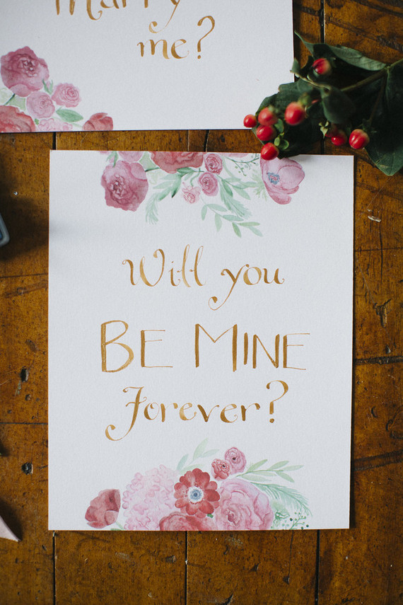 Proposal sign | Wedding & Party Ideas | 100 Layer Cake