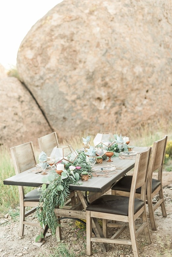 Desert tablescape | Wedding & Party Ideas | 100 Layer Cake