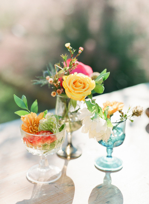Colorful centerpieces | Wedding & Party Ideas | 100 Layer Cake