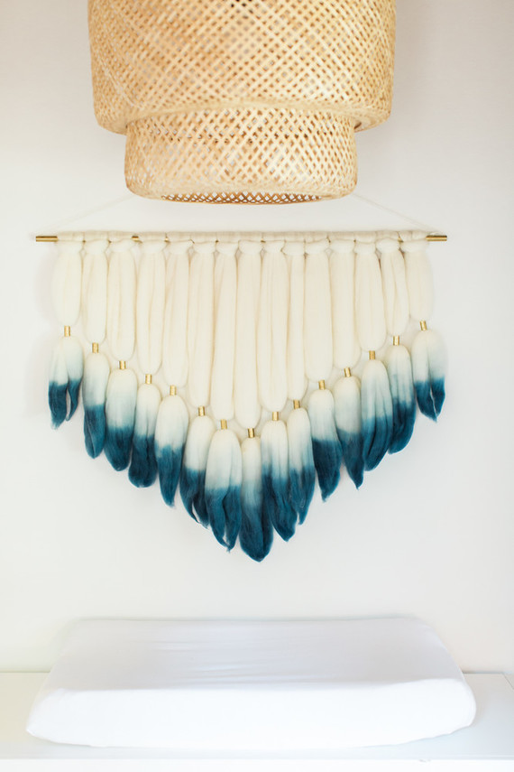 Indigo boho boy's nursery | Wedding & Party Ideas | 100 Layer Cake
