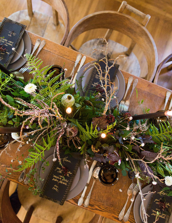 Fern centerpiece | Wedding & Party Ideas | 100 Layer Cake
