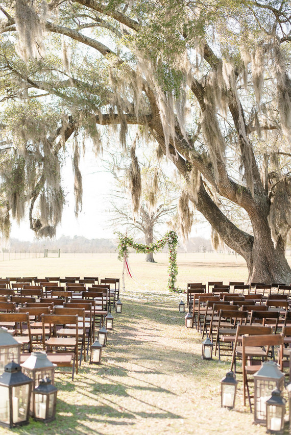 Southern wedding ceremony | Wedding & Party Ideas | 100 Layer Cake