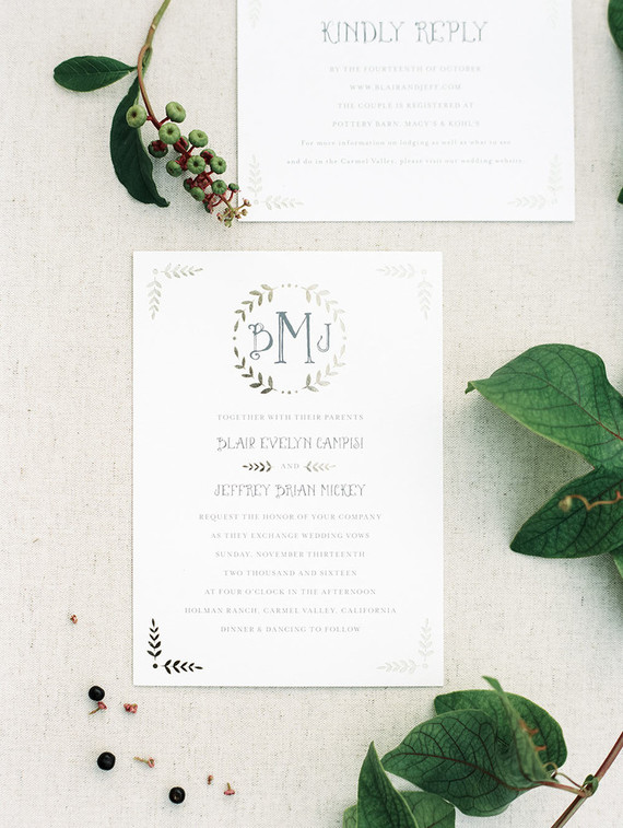 Minted stationery | Wedding & Party Ideas | 100 Layer Cake