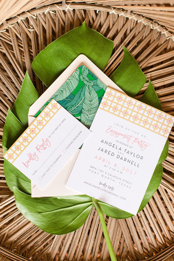 Tropical invitations | Wedding & Party Ideas | 100 Layer Cake