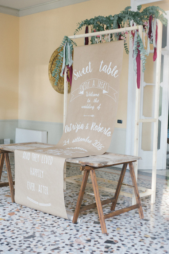 Dessert tables sign | Wedding & Party Ideas | 100 Layer Cake