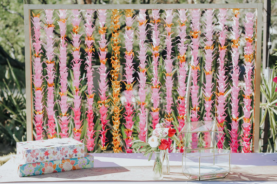 Pink wedding backdrop | Wedding & Party Ideas | 100 Layer Cake