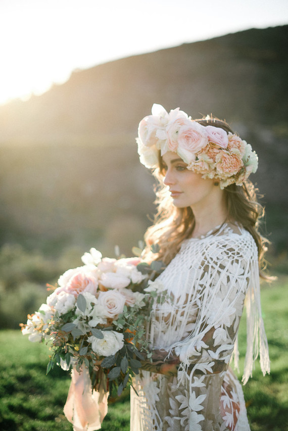 Spring boho bridal fashion | Wedding & Party Ideas | 100 Layer Cake