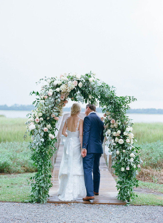 Floral ceremony arch | Wedding & Party Ideas | 100 Layer Cake