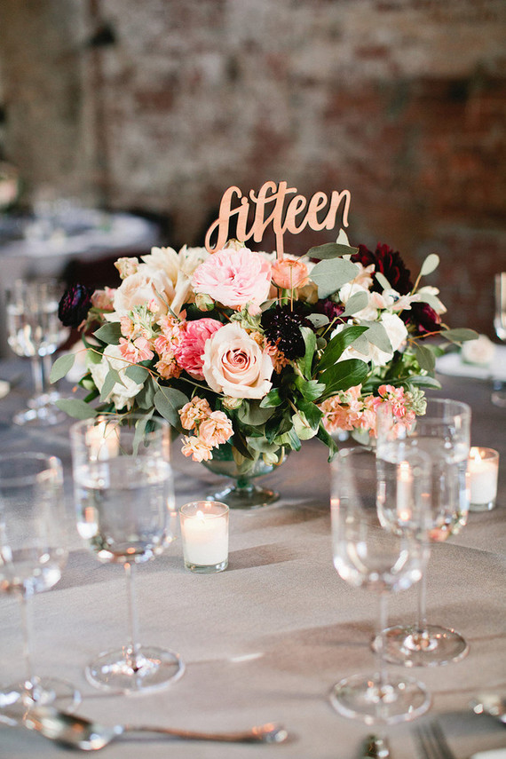 Laser cut table number | Wedding & Party Ideas | 100 Layer Cake