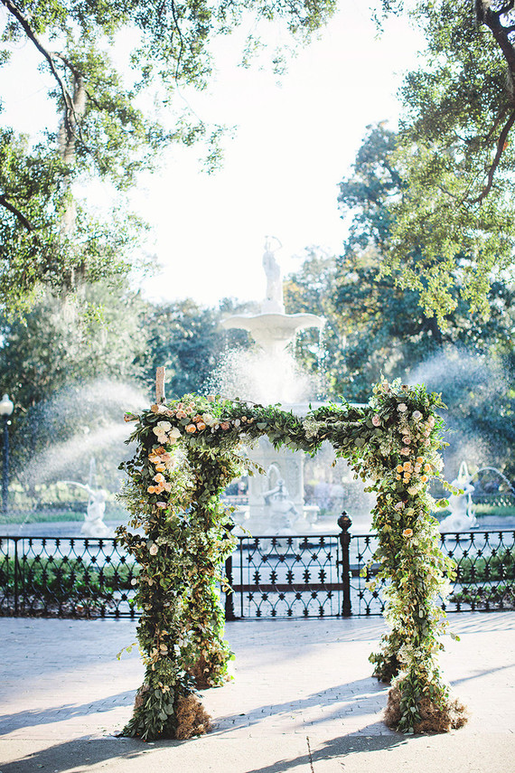 Floral ceremony arch | Wedding & Party Ideas | 100 Layer Cake