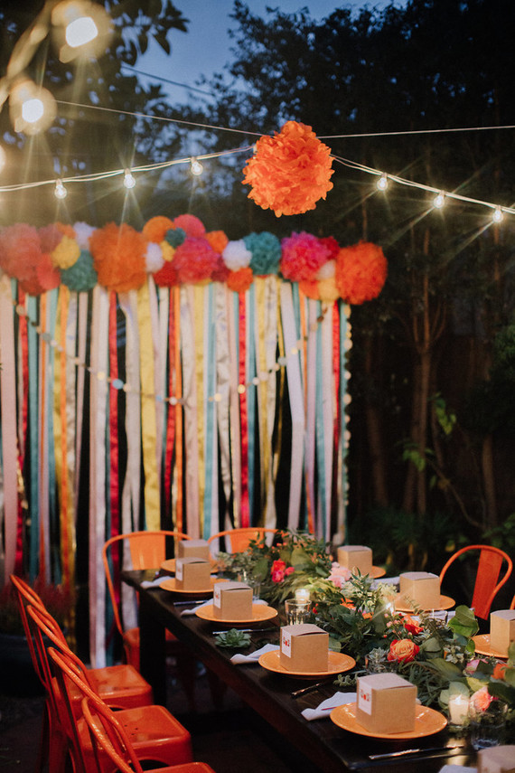 Mexican inspired backdrop | Wedding & Party Ideas | 100 Layer Cake