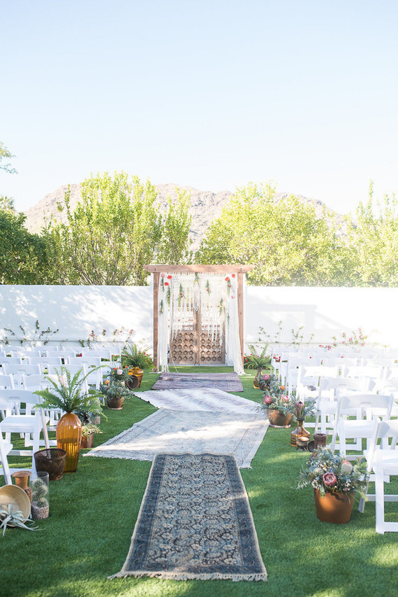 Paradise Valley wedding ceremony | Wedding & Party Ideas | 100 Layer Cake