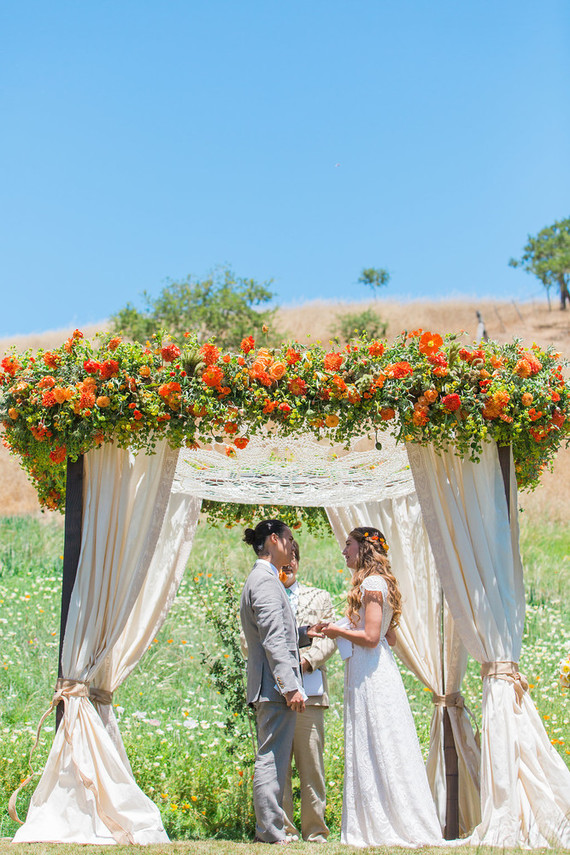 Farm wedding ceremony | Wedding & Party Ideas | 100 Layer Cake