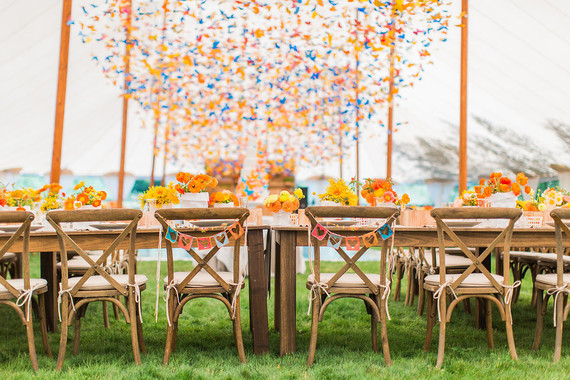 Colorful tablescape | Wedding & Party Ideas | 100 Layer Cake
