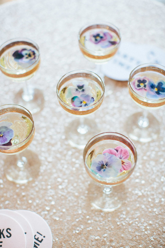 Floral cocktails | Wedding & Party Ideas | 100 Layer Cake
