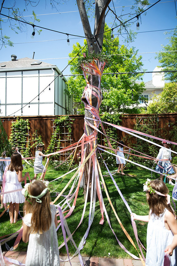 Spring girl's maypole party | Wedding & Party Ideas | 100 Layer Cake