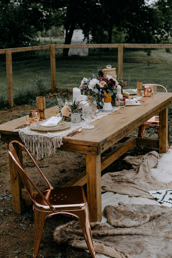 Boho tablescape | Wedding & Party Ideas | 100 Layer Cake