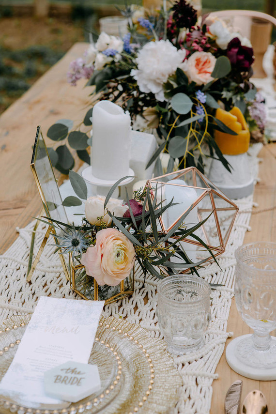 Bohemian tablescape | Wedding & Party Ideas | 100 Layer Cake