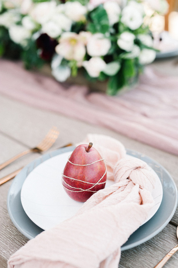 Fruit place setting | Wedding & Party Ideas | 100 Layer Cake