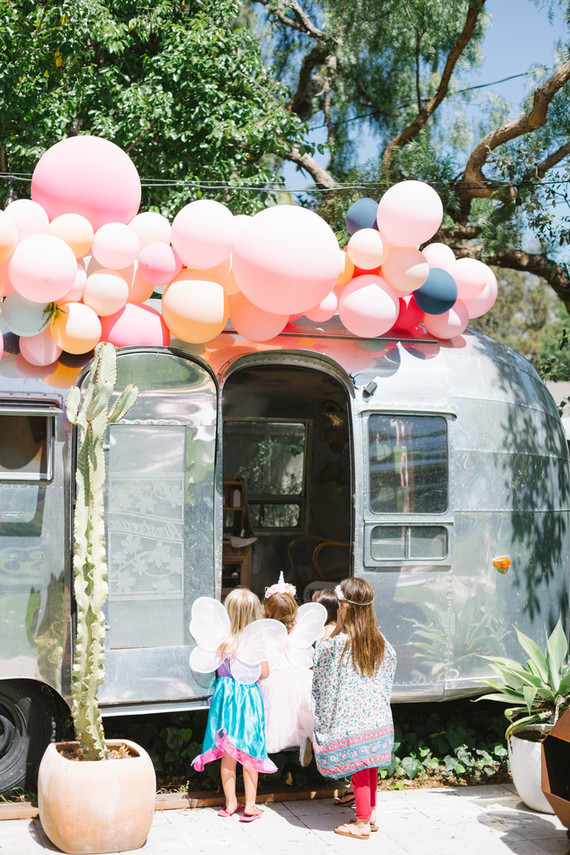 airstream for birthday party | Wedding & Party Ideas | 100 Layer Cake