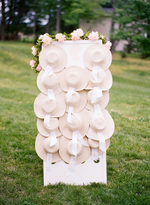 straw hat party favors | Wedding & Party Ideas | 100 Layer Cake