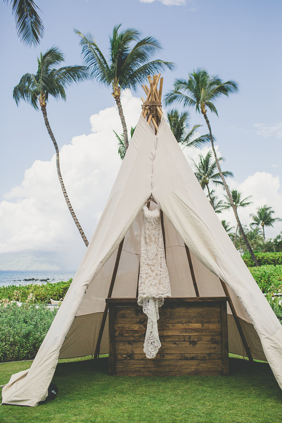 wedding teepee in maui | Wedding & Party Ideas | 100 Layer Cake