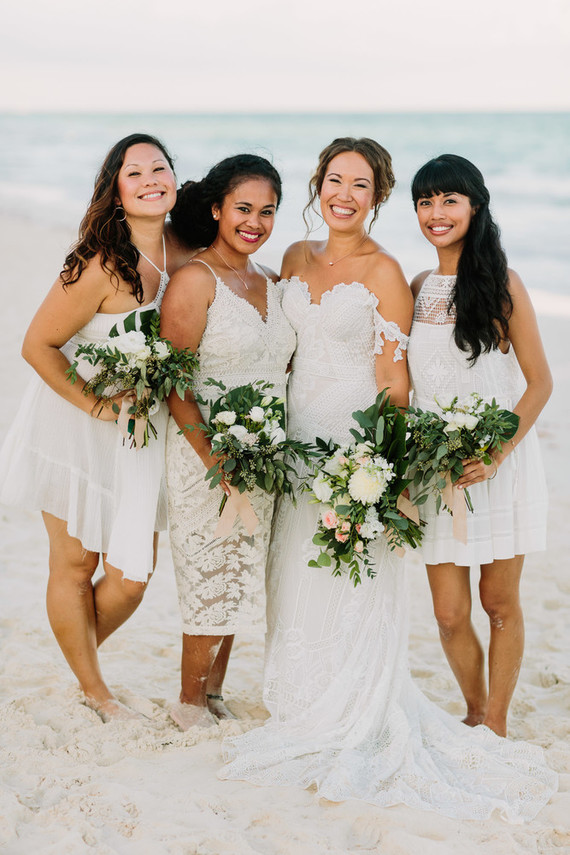 rustic tropical all white wedding in Tulum | Wedding & Party Ideas ...