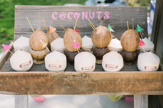 Coconut bar | Wedding & Party Ideas | 100 Layer Cake
