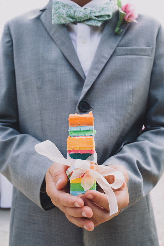 mini piñatas for ring bearers | Wedding & Party Ideas | 100 Layer Cake