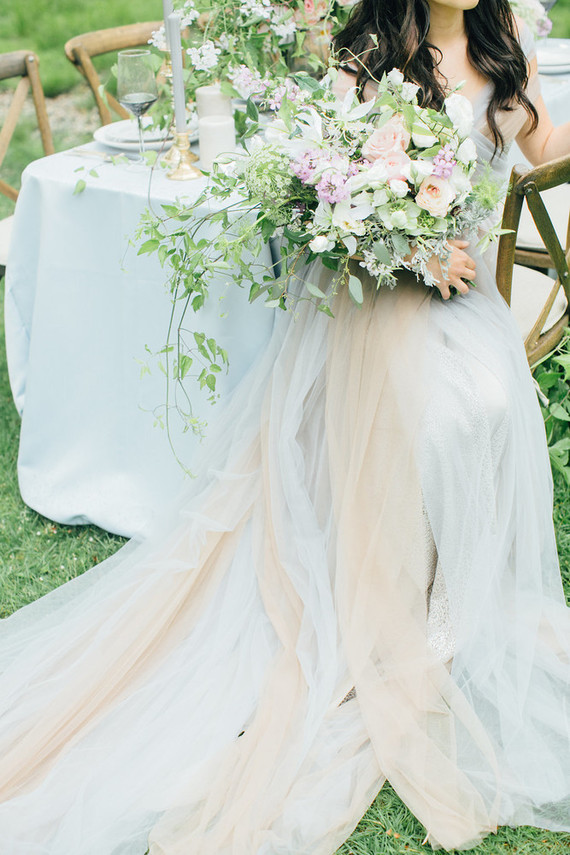 Pastel tulle wedding dress | Wedding & Party Ideas | 100 Layer Cake