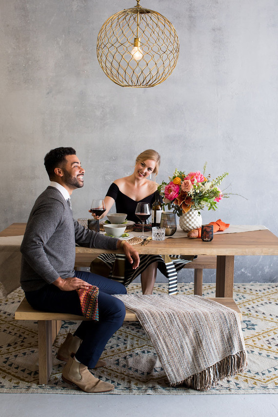 Fall Anniversary dinner | Wedding & Party Ideas | 100 Layer Cake