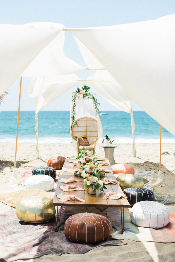 Beach party table | Wedding & Party Ideas | 100 Layer Cake