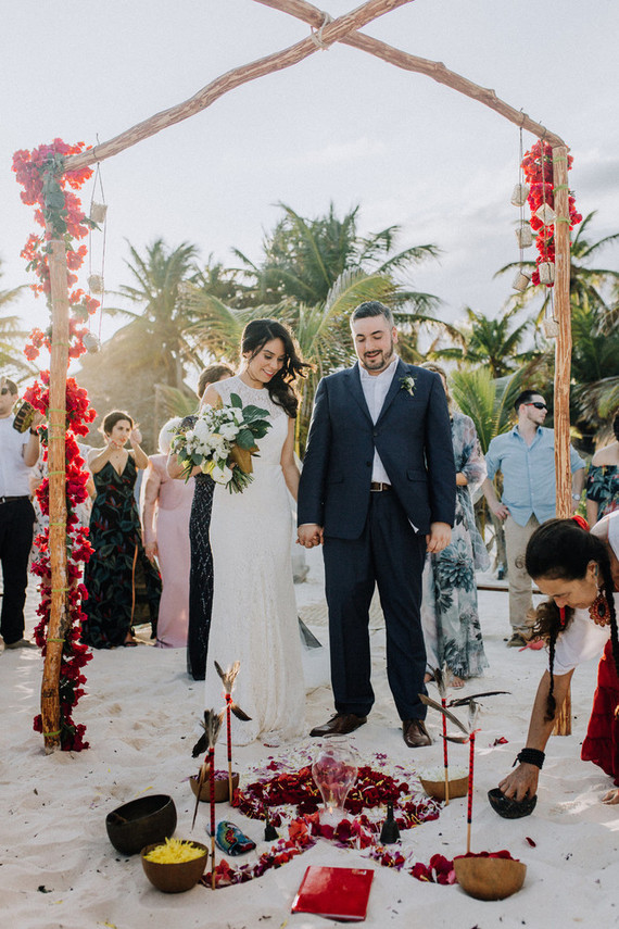 Cosmic Mayan wedding ceremony in Tulum | Wedding & Party Ideas | 100 ...