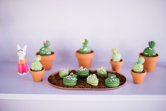 Cactus macarons | Wedding & Party Ideas | 100 Layer Cake