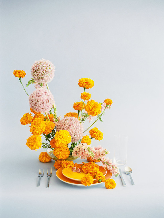 marigold wedding inspiration | Wedding & Party Ideas | 100 Layer Cake