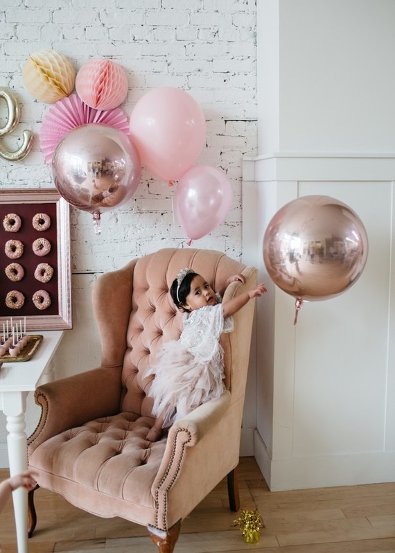 French flower market inspired 1st birthday party | Wedding & Party ...